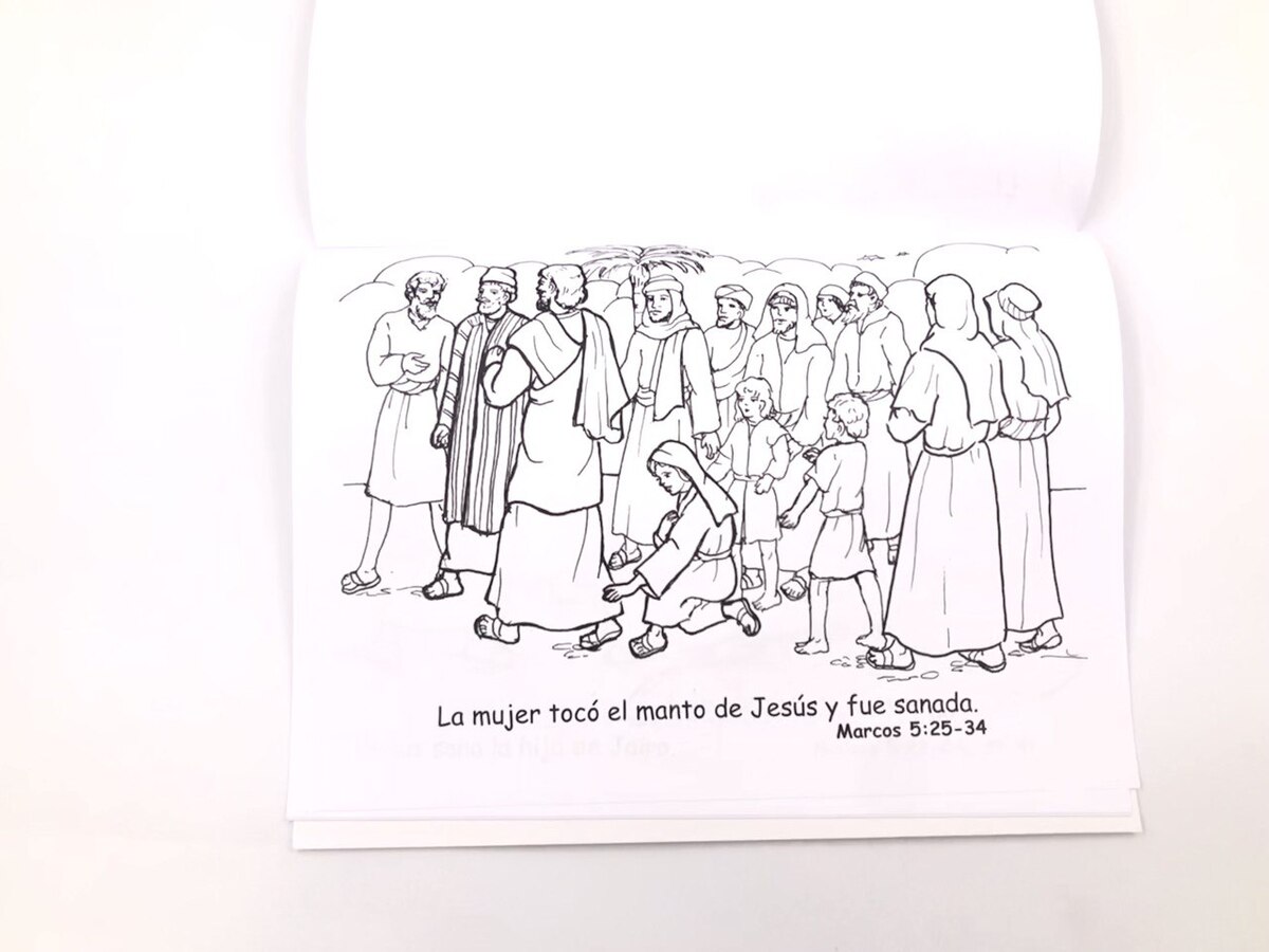 Nacimiento y ministerio de Jesús. Libro para colorear - Mabel Carter ...